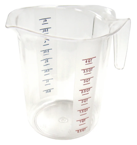 4 Qt. Measuring Cup | MarketSourceOnline.com